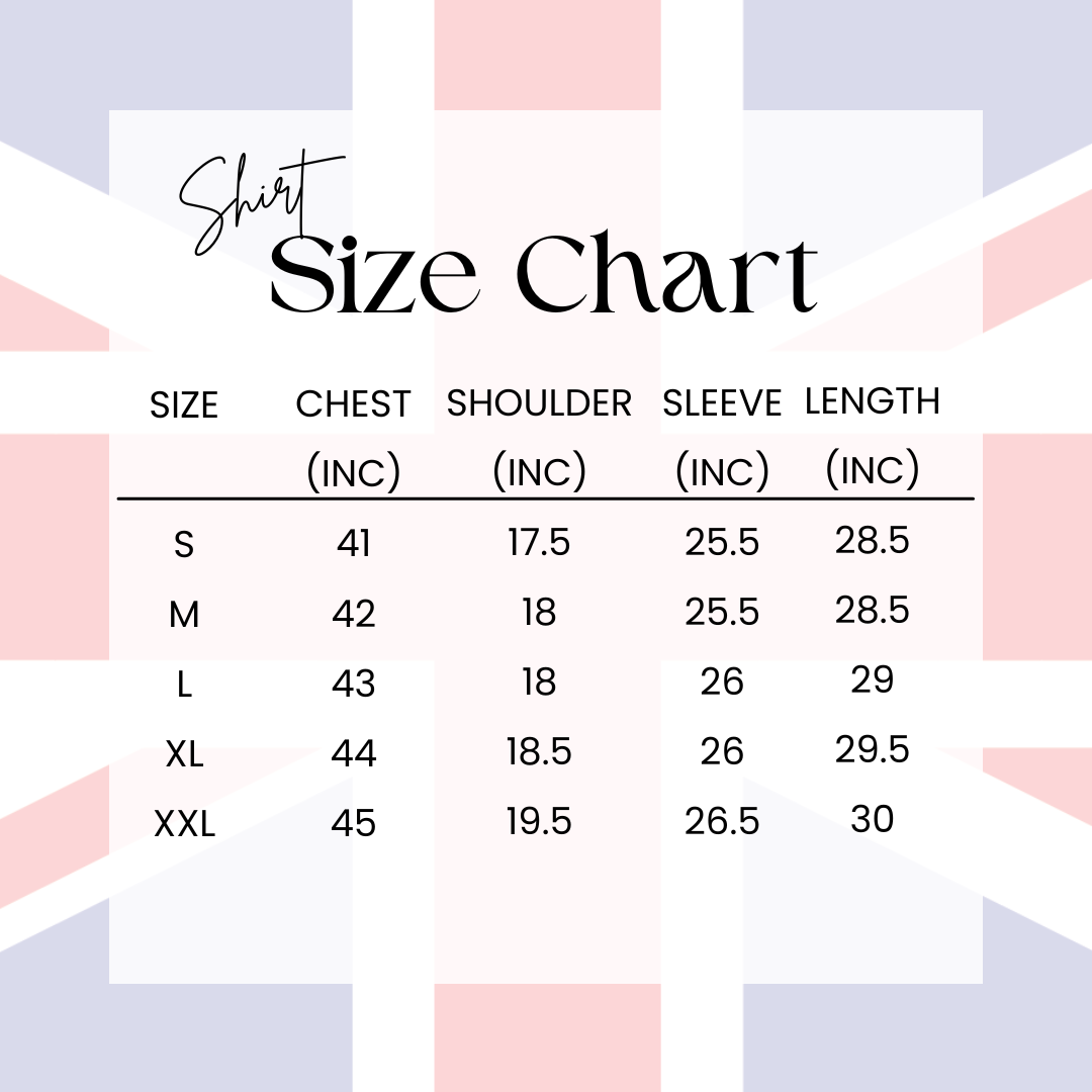 Shirt Size Chart – Double Two